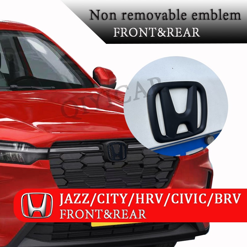 Honda Jazz / City / HRV / Civic Type R / matte black H Logo / Emblem ...