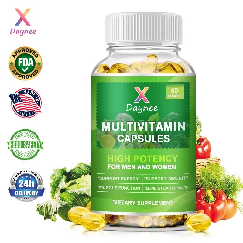 New type of vitamin and mineral capsules, used to enhance energy, brain ...