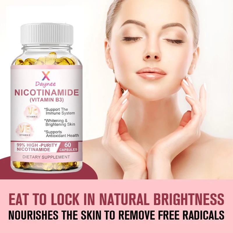 Daynee Niacinamide Whitening Capsules contain vitamin B3 antioxidants ...