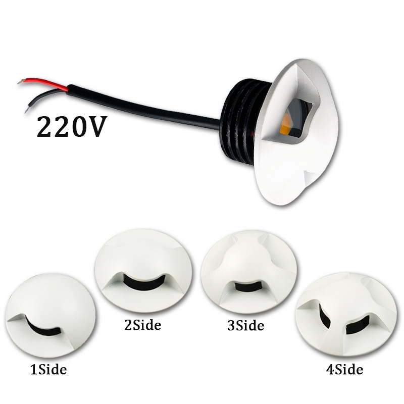 Led3w220v Foot Light Embedded Wall Light Household Indoor Corridor Step ...