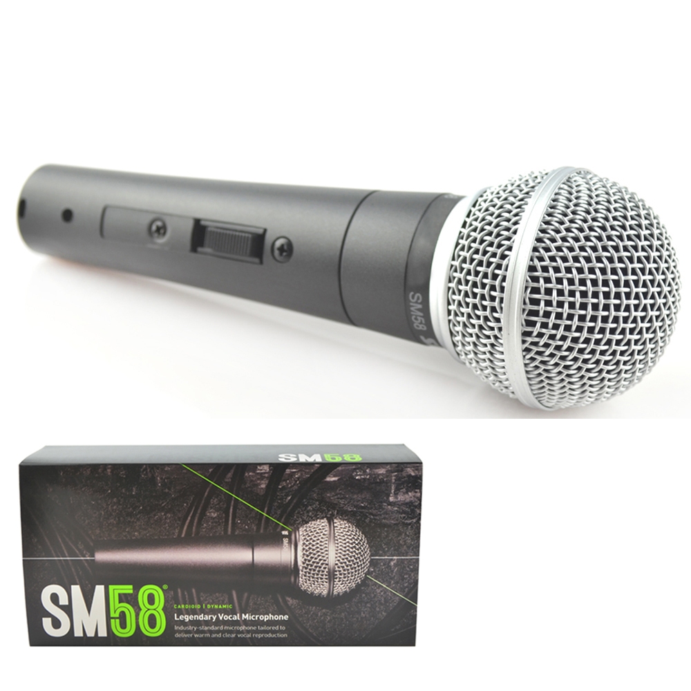 SM58S Microphone for Church stage studio Tiktok live broadcast | Shopee ...