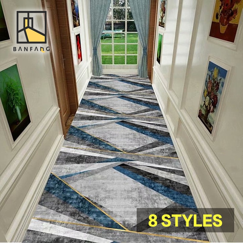 【SG Spot 80 * 200cm】Nordic Corridor Carpet 丨 Home Corridor Corridor ...