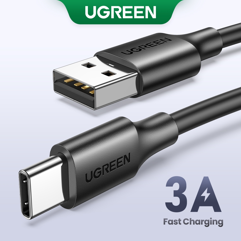 UGREEN 3A 480Mbps QC3.0 USB-A to USB-C Type-C Fast Charging Cable ...
