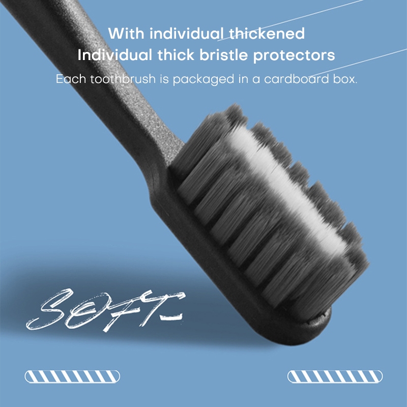 [SG] 20k Nano Soft Bristles Toothbrush/ Adult Ultra Fine Super Soft ...