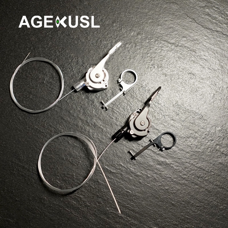 AGEKUSL Bike Shifter Gear Right Finger Dial Shifter Exterior 7 Speeds ...