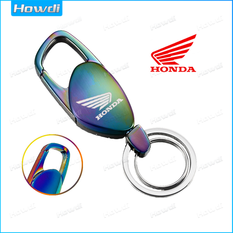 【Colorful】High-end Stainless steel Key Holder keychain with logo for ...