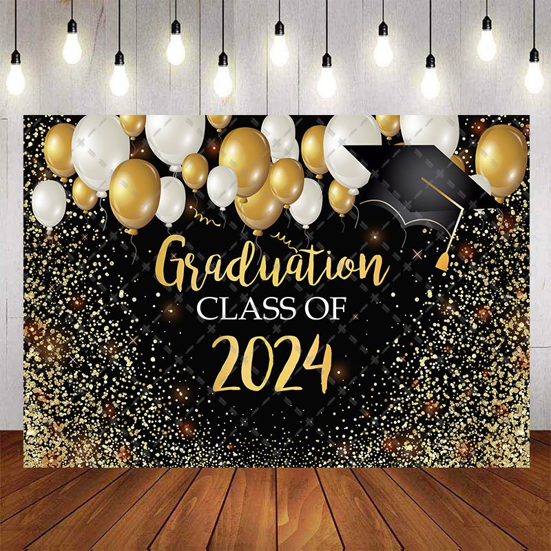 Graduation Class of 2024 Backdrop For Students Graduate Photography ...