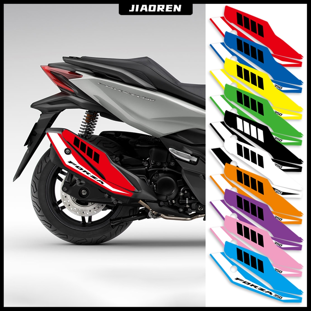 heat guard sticker for motorcycle honda forza 350 2021-23 exhaust pipes ...
