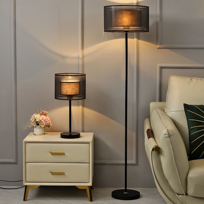 IKEE Floor Lamp Sofa Side Nordic Modern Lighting Home Decor Simple Led ...