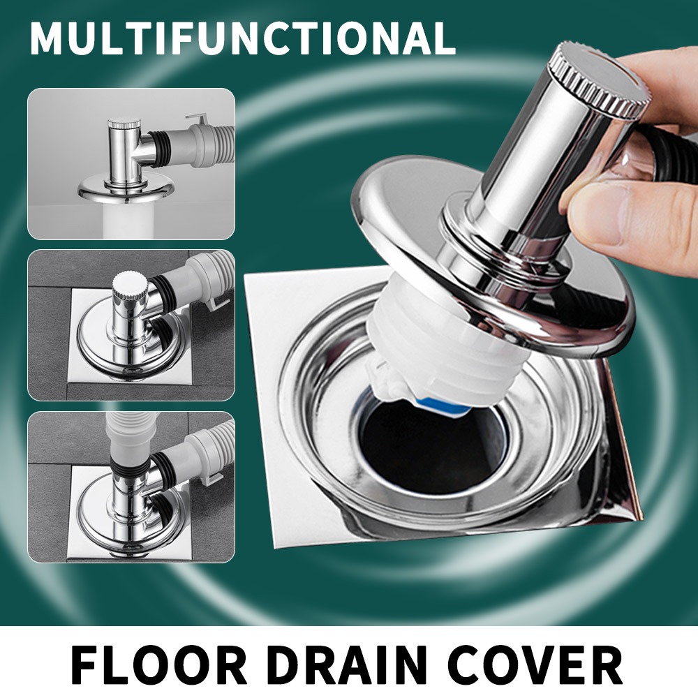 Washing machine drain pipe floor drain special joint Floor drain three ...