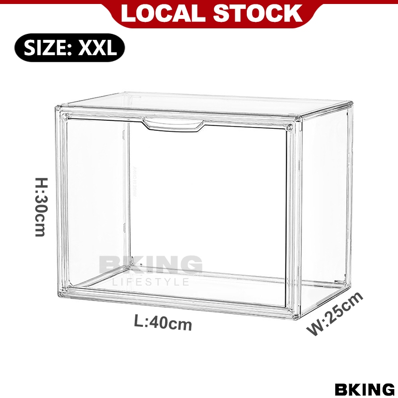 Stackable Drawer Transparent Storage Box Acrylic Drawer Organizer ...