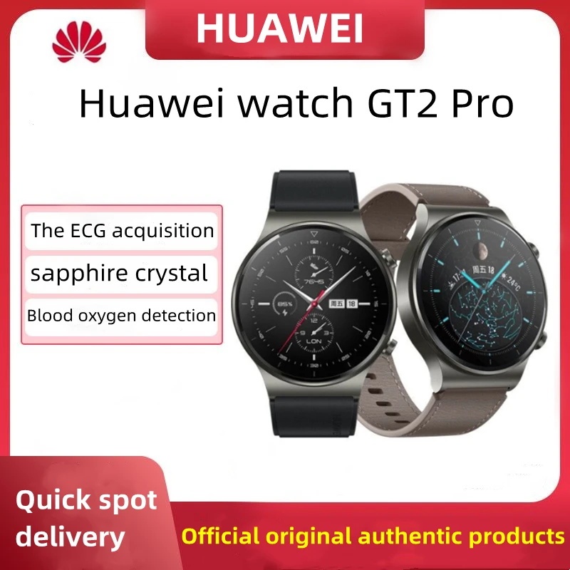 Huawei watch GT2 Pro ECG sports smart watch 12 days battery life smart ...