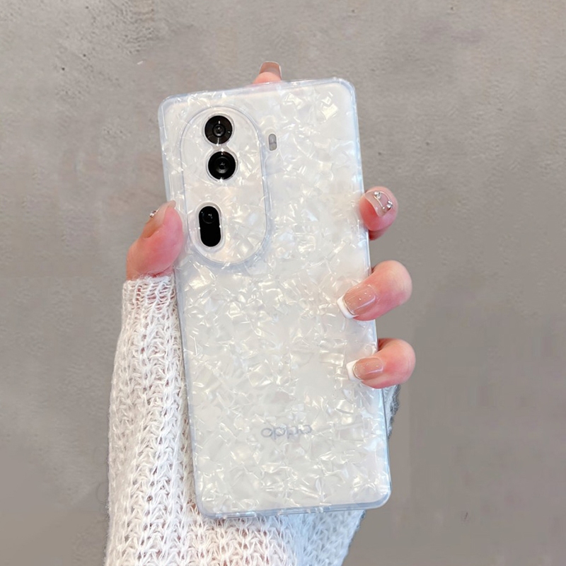 For OPPO Reno 11 Pro 5G Casing Translucent Shell Hard Back Phone Case ...
