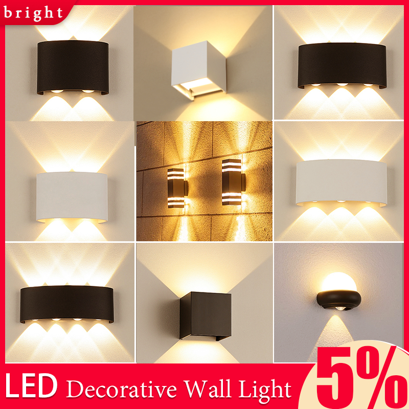 CHUANGYANG Ip65 Led Wall Lamp Waterproof Interior Light Indoor/Outdoor ...