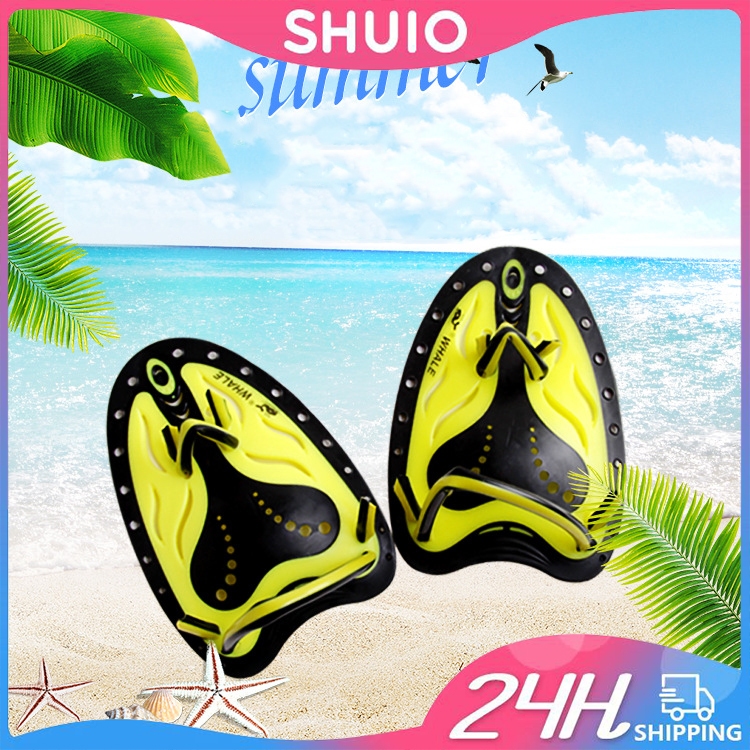 SHUIO Hand Webbed Gloves Training Kids&Adult Freestyle Snorkeling Fin ...