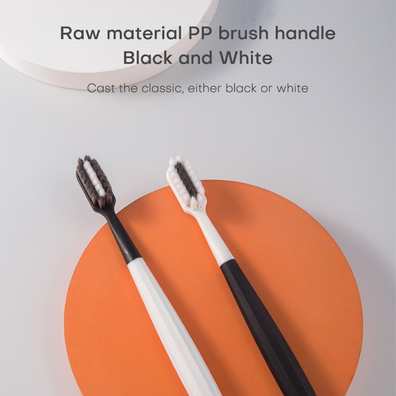 Toothbrush Square hole dense bristle adult individually packaged soft ...