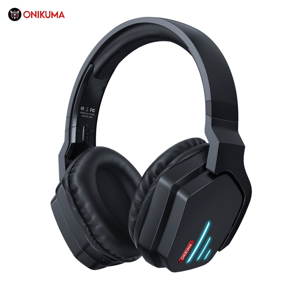 ONIKUMA B60 Wireless Bluetooth Gaming Headset Smart Noise Reduction ...