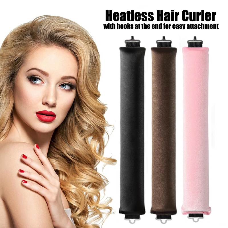 Heatless Hair Curler,Overnight Heatless Curls Blowout Rods Headband for ...