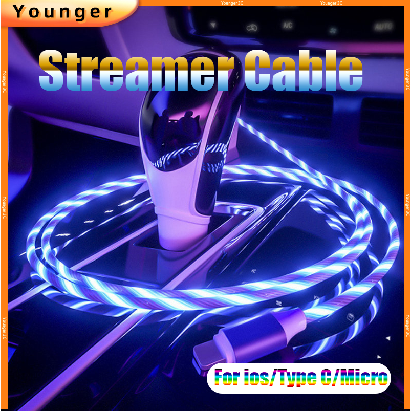 Streamer Light Usb Cable,Warm Light Streamer Data Line,Cool Streamer ...