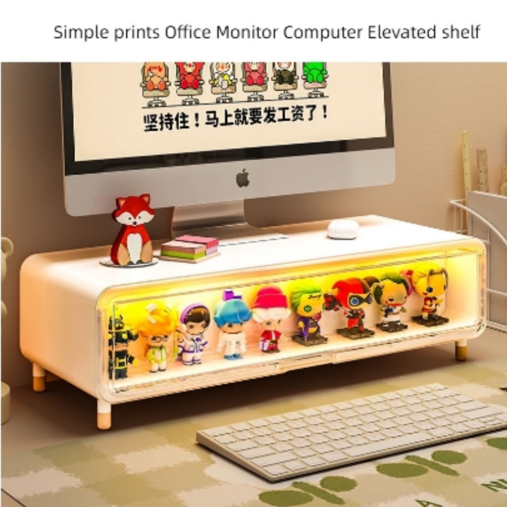 Simple Printing Phase Office Monitor Computer Elevated Rack Desktop ...