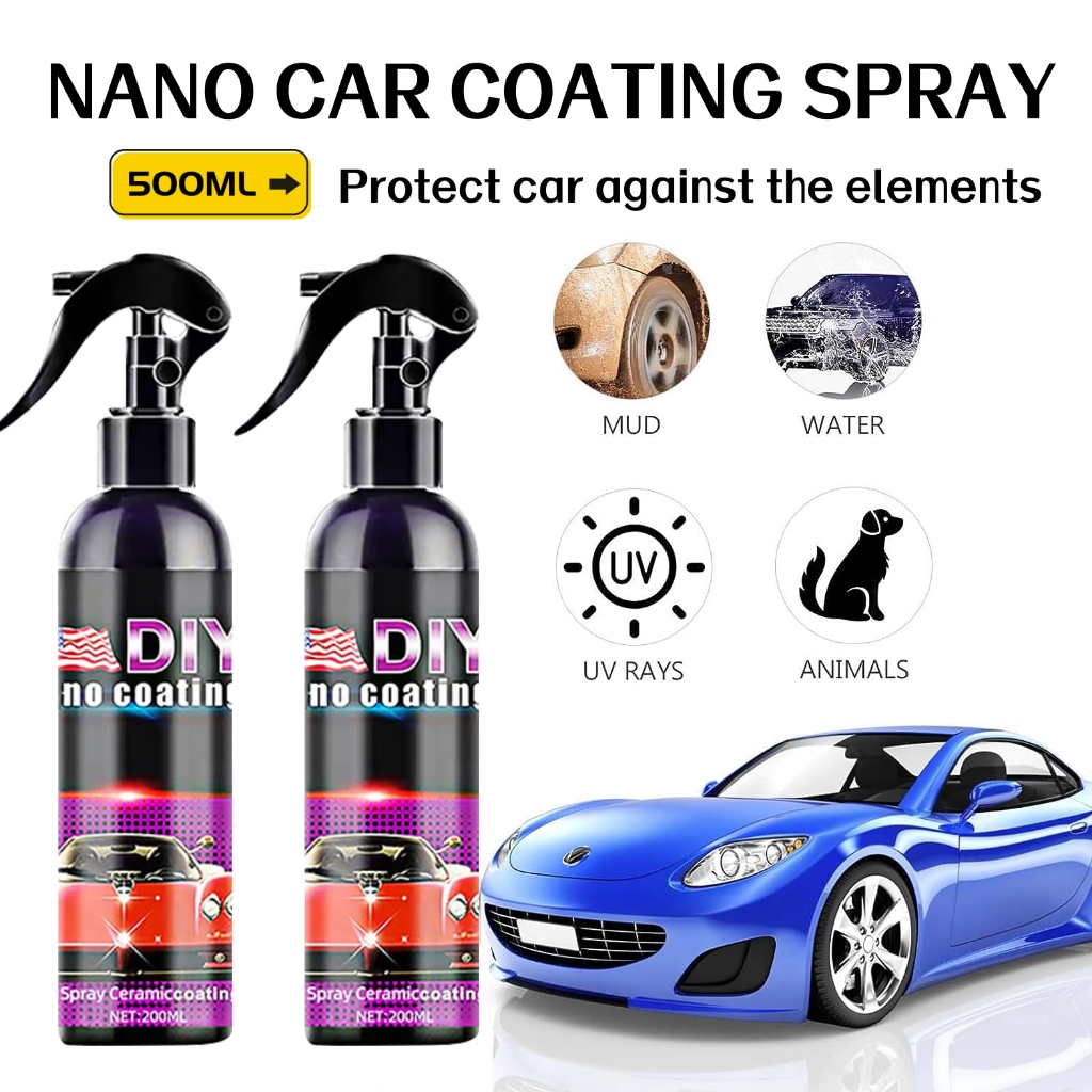 [SG Stock] Car Ceramic Coating/ Nano Ceramic Coating Spray/ Automotive ...
