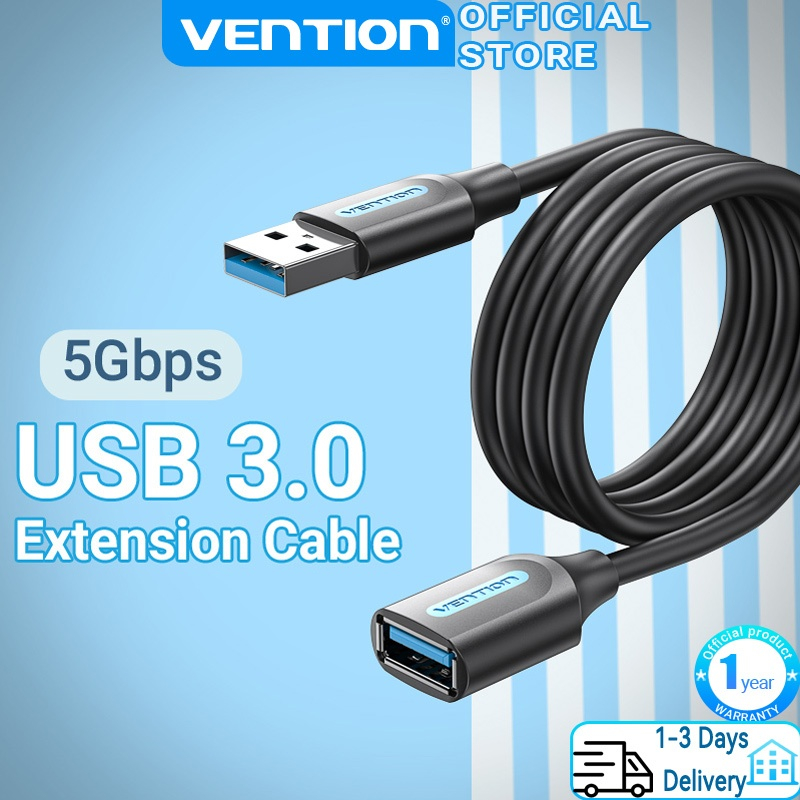 Vention USB Extension Cable Male To Female USB 3.0 Cable Fast Speed Extender Cord USB 2.0 ...
