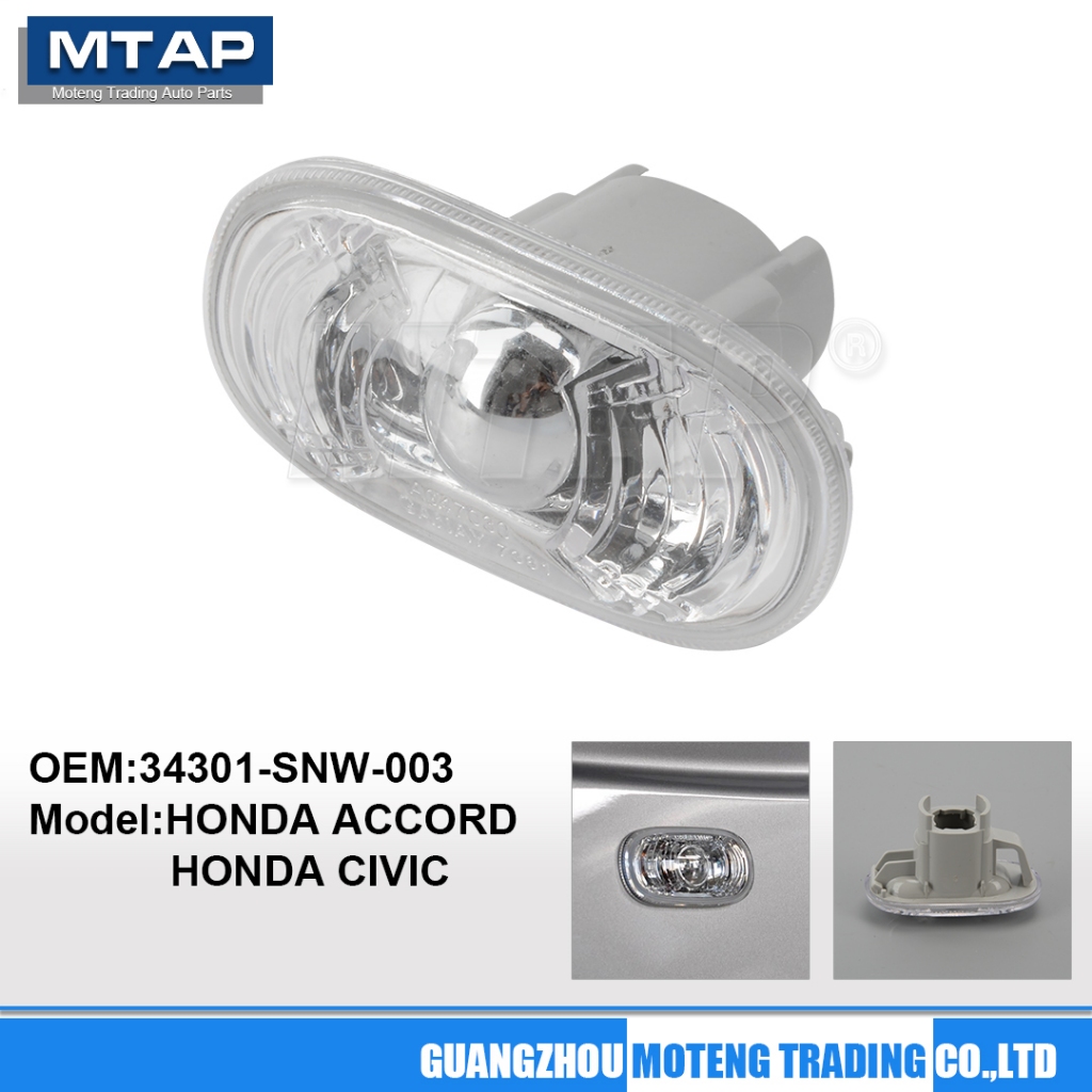 Side Turn Signal Light Housing Fender Side Lamp For HONDA CIVIC SNA TR0 ...