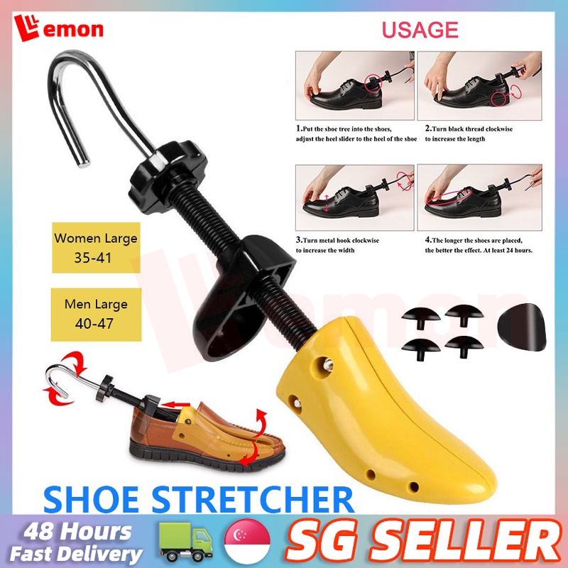 【sg stock】 Shoe Trees Adjustable Plastic Shoe Stretcher Shoe Expander ...