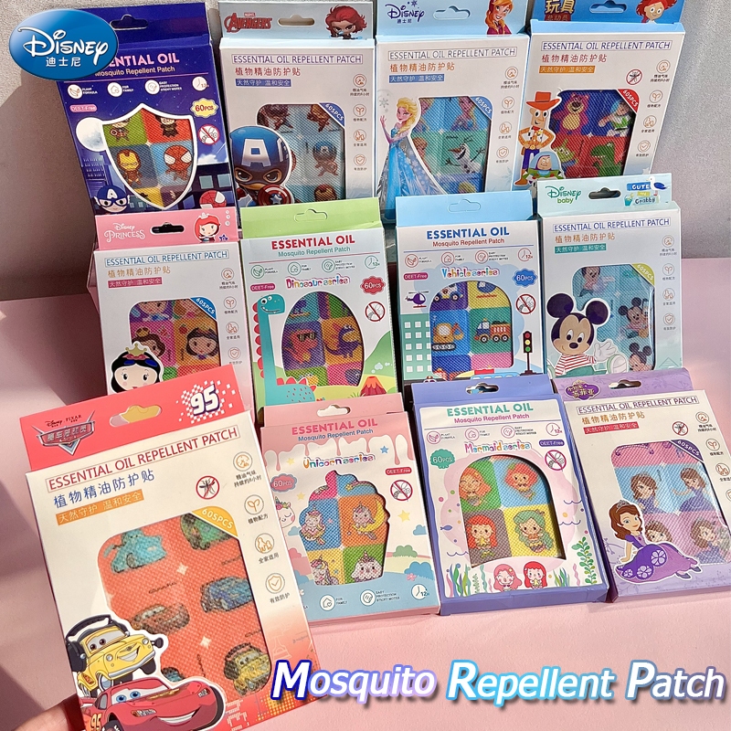 60 pieces /Children Baby 60 pcs Disney Mosquito Repellent Patch | Kids ...