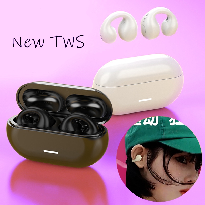 New Bluetooth Earphone HiFi Stereo Bass TWS with Microphone Waterproof ...