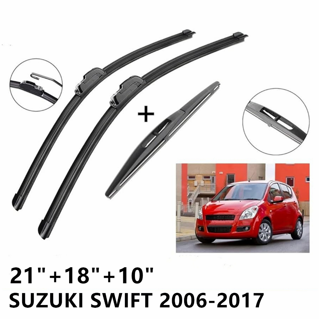 SUZUKI SWIFT 2006-2017 Front wiper + rear wiper | Shopee Singapore