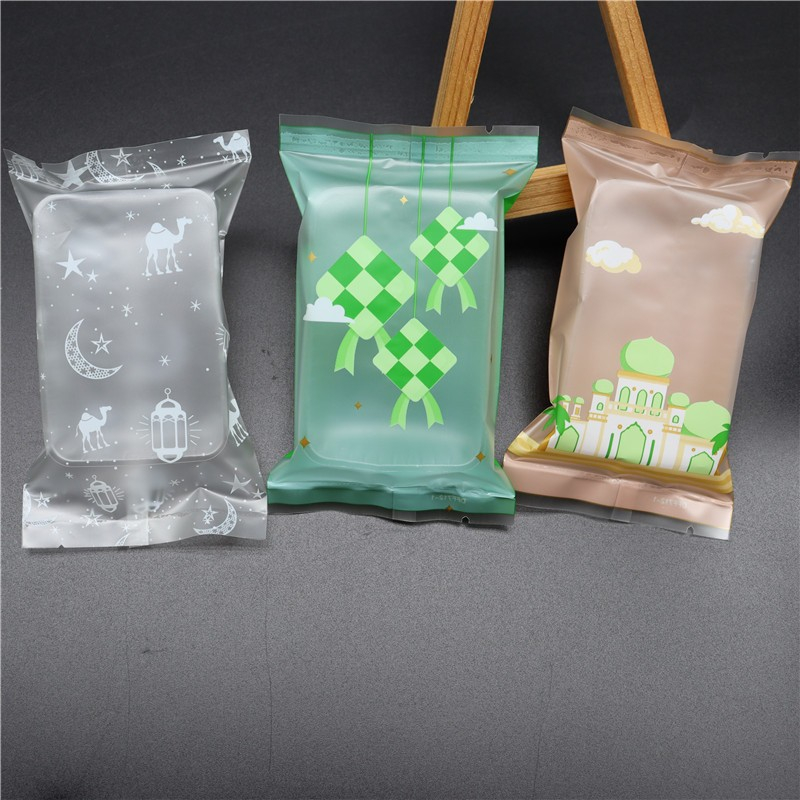 2025 Hari Raya Goodies Box Packaging 100Pcs Snowflake Crispy Packaging ...