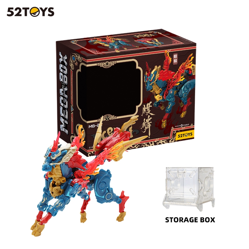 52TOYS MEGABOX MB-22 KIRIN Mecha Deformation Action Figure Portable ...