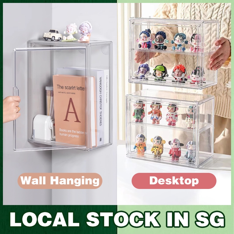 Wall Popmart Display Box Acrylic Display Case Nendoroid Figurine ...