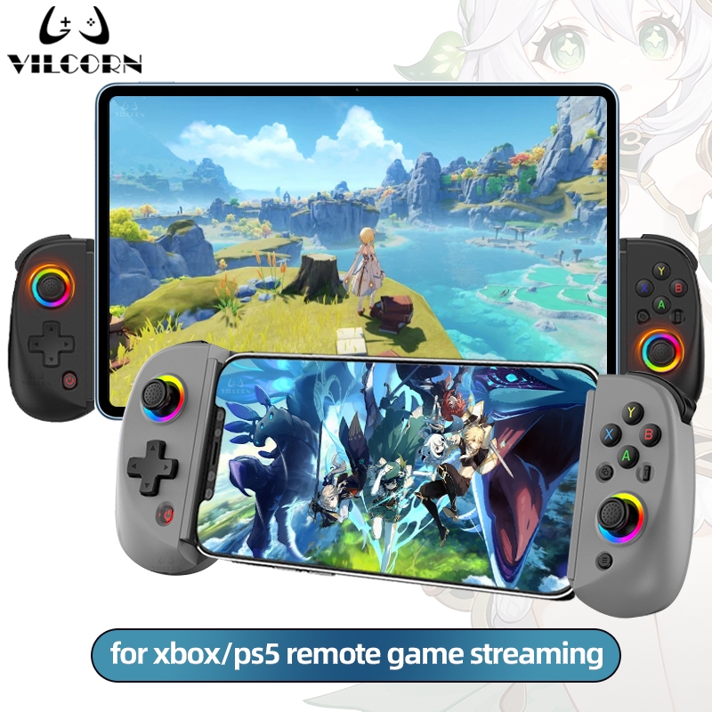 VILCORN D8 Tablet Game Controller Telescopic Gaming Controller ...