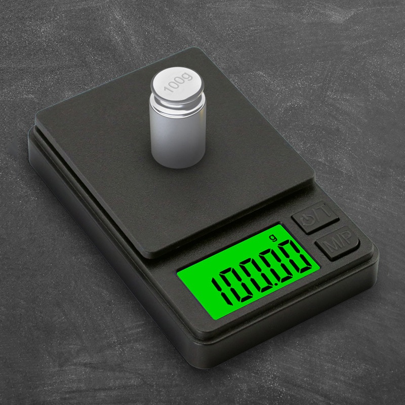 Mini Digital Scale 100/200/300/500g 0.01/0.1g High Accuracy Backlight ...