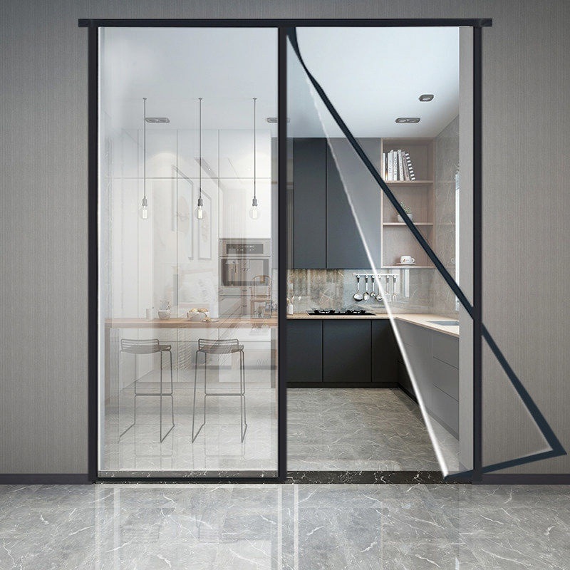 Kitchen door Air Conditioner Room divider Transparent door curtain ...