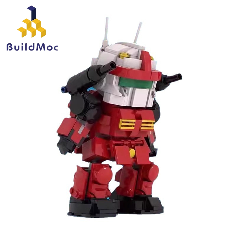 Buildmoc Gundam Series model SD Gundam Guncannon Mech Robot Building ...