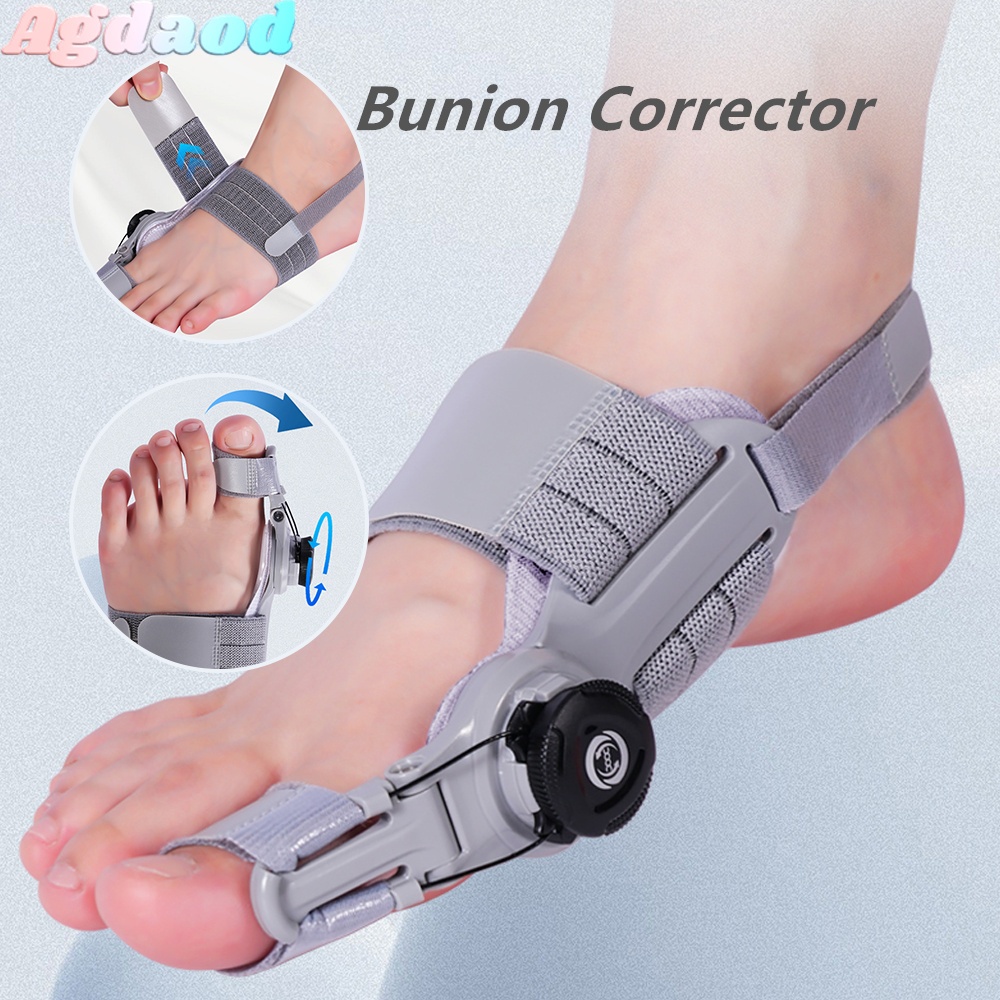 Agdoad Adjustable Big Toe Bunion Corrector Valgus Corrector Stretch ...