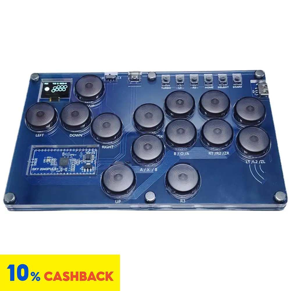 ⭐For HitBox Game Fighting Gamepad Keyboard For Switch PC PS5 PS4 Arcade ...