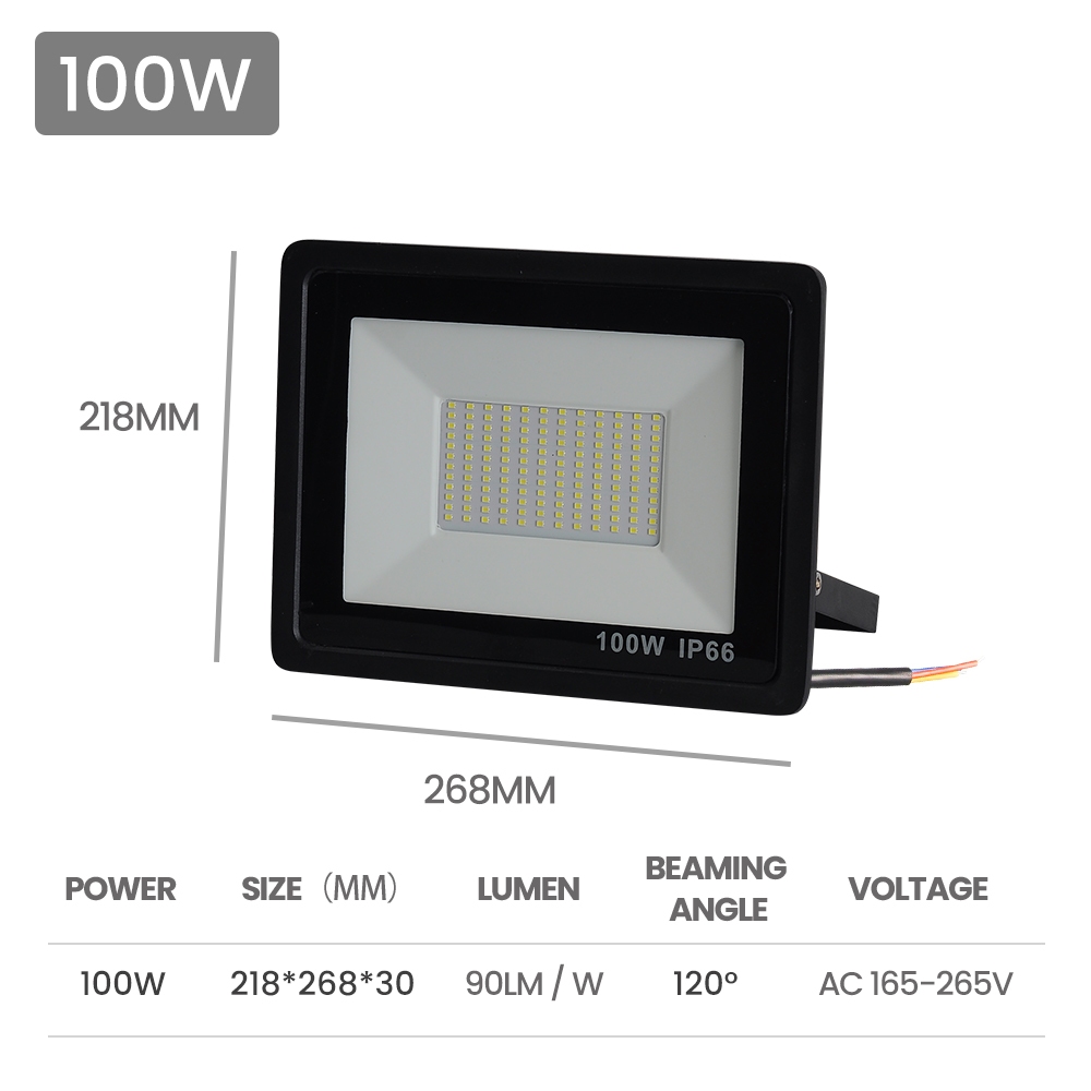 【SG Stock】 200W 100W 50W 10W LED Floodlight Waterproof Outdoor Light ...