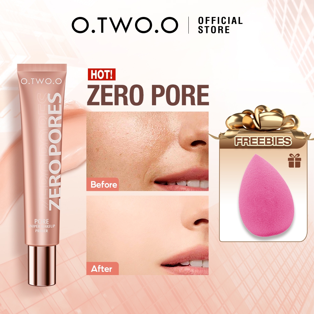 O.TWO.O Primer Zore Poreless Face Primer Waterproof Long Lasting Makeup ...
