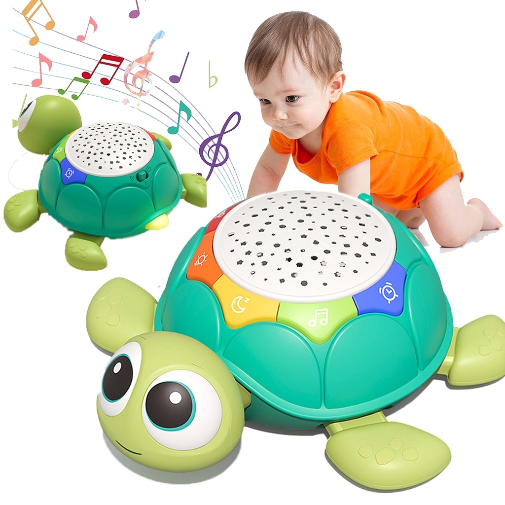 Baby Learning Toy Musical Turtle Toy with Lights & Sounds Kids ...