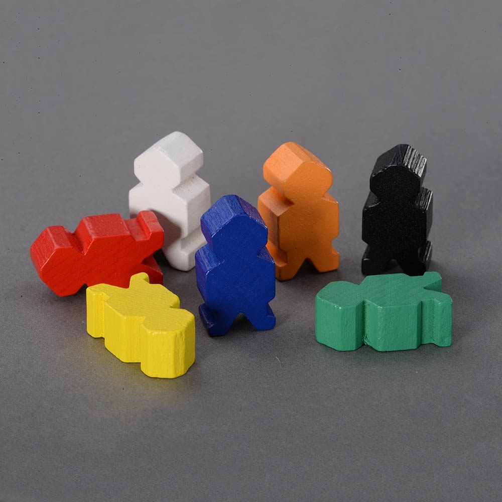 Gifthing Board game wooden chess pieces zombie villain wooden token ...