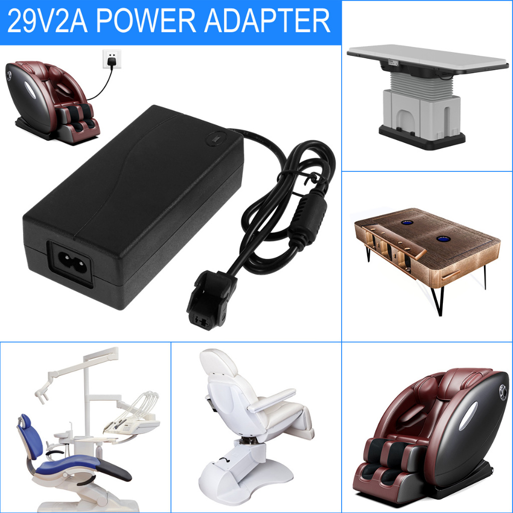 Electric Recliner Power Supply 29V 2A Sofa Chair Adapter AC/DC ...
