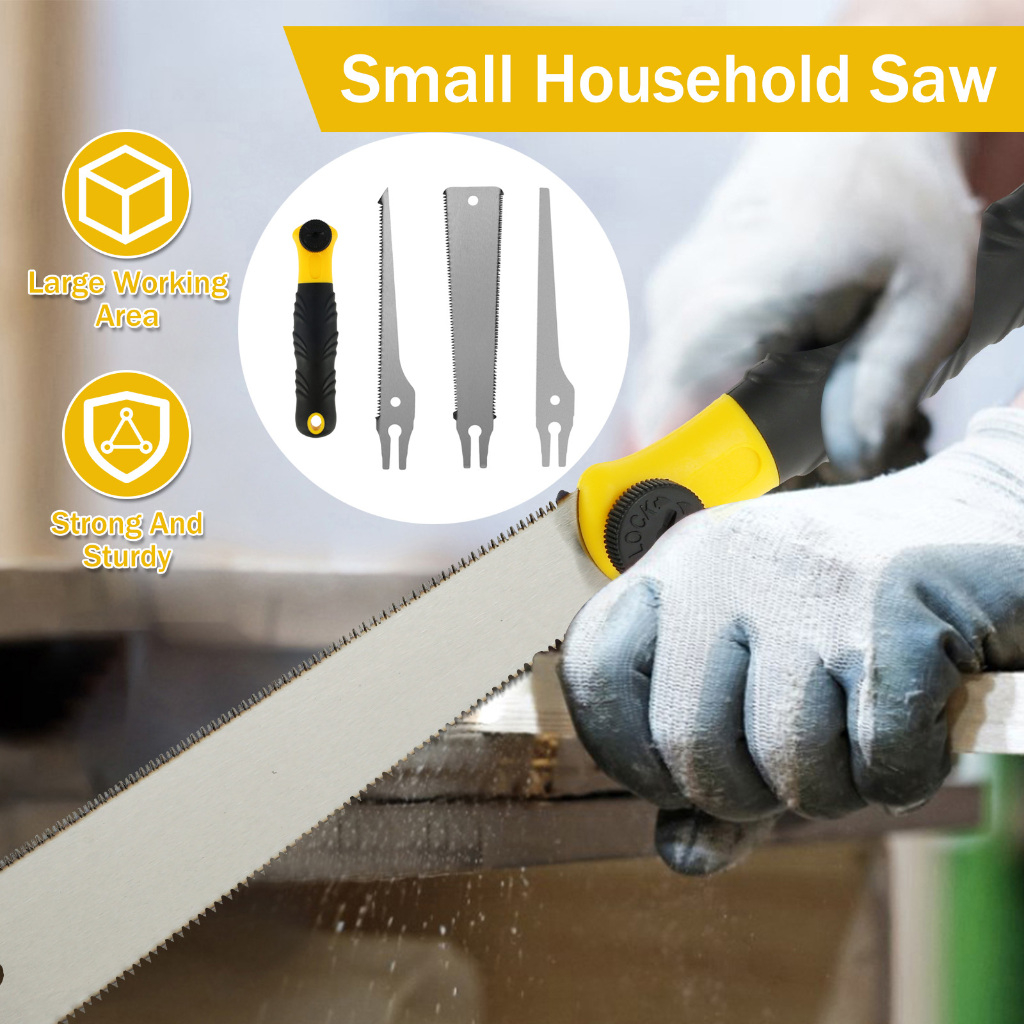 Japanese Hand Saw Sharp High Carbon Steel Pull Saw Ergonomic Non-slip ...