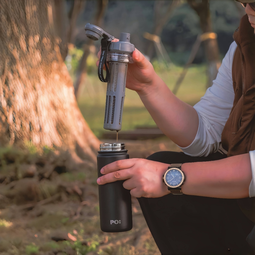 PO: Eternal Brew Thermal Bottle Insulated Stainless Steel Water Bottles ...