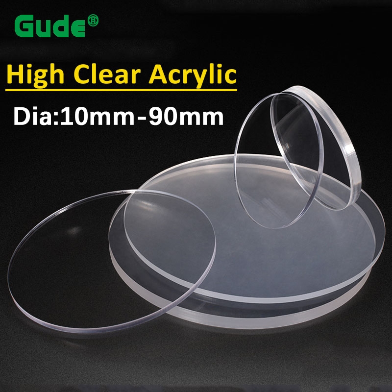 Acrylic Discs Sheet Clear Plexiglass Plastic Plate For Picture Frames ...