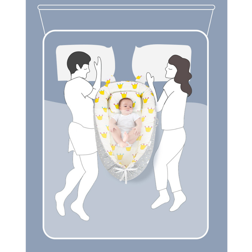 MiniJones Newborn baby bionic sleeper security sense of the womb bed ...