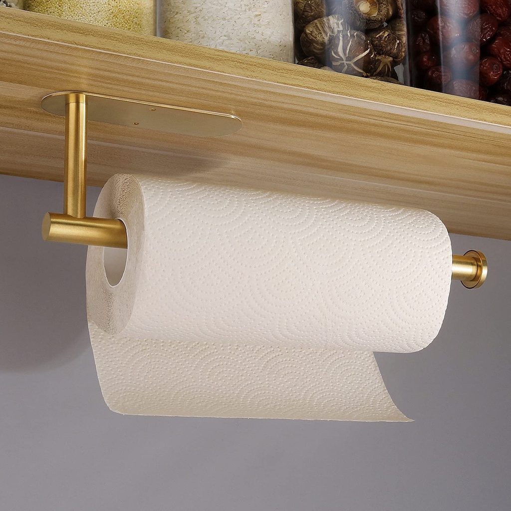 Wall Mounted Kitchen Paper Towel Holder 304 Stainless Steel Cabinet ...